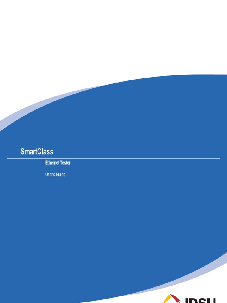 Manual SmartClass Ethernet | PDF | Electromagnetic Compatibility | Telecommunications