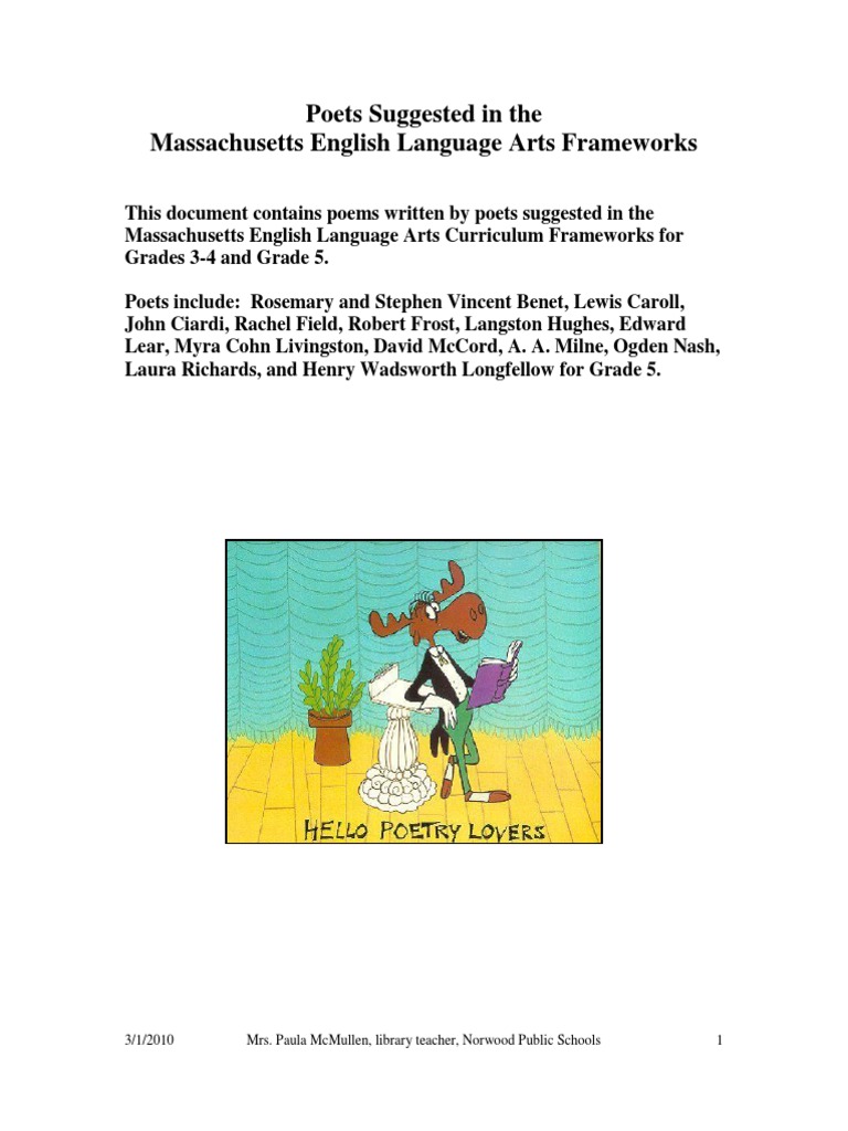 George Washington Poem by Rosemary & Stephen VIncent Benet | PDF | Nature