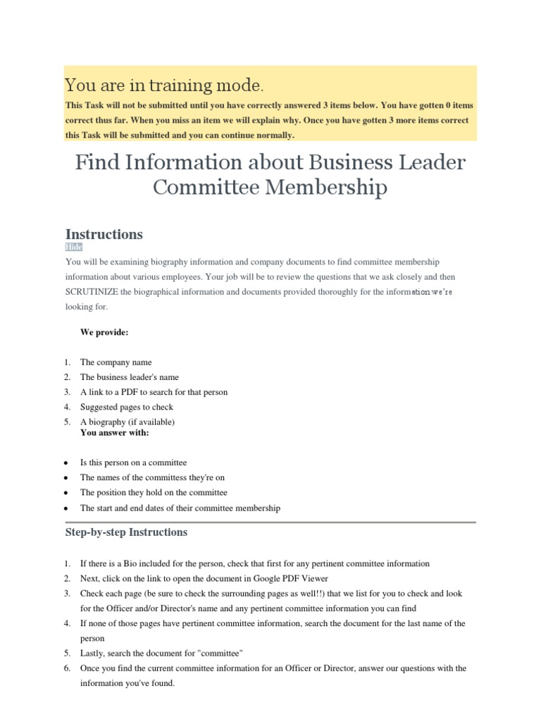 You Are in Training Mode | PDF | Business