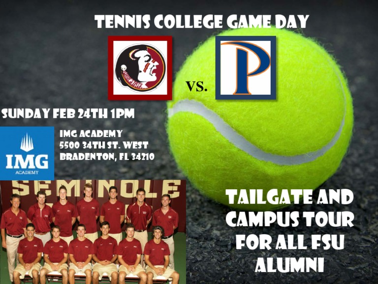 FSU Tennis Team at IMG | PDF