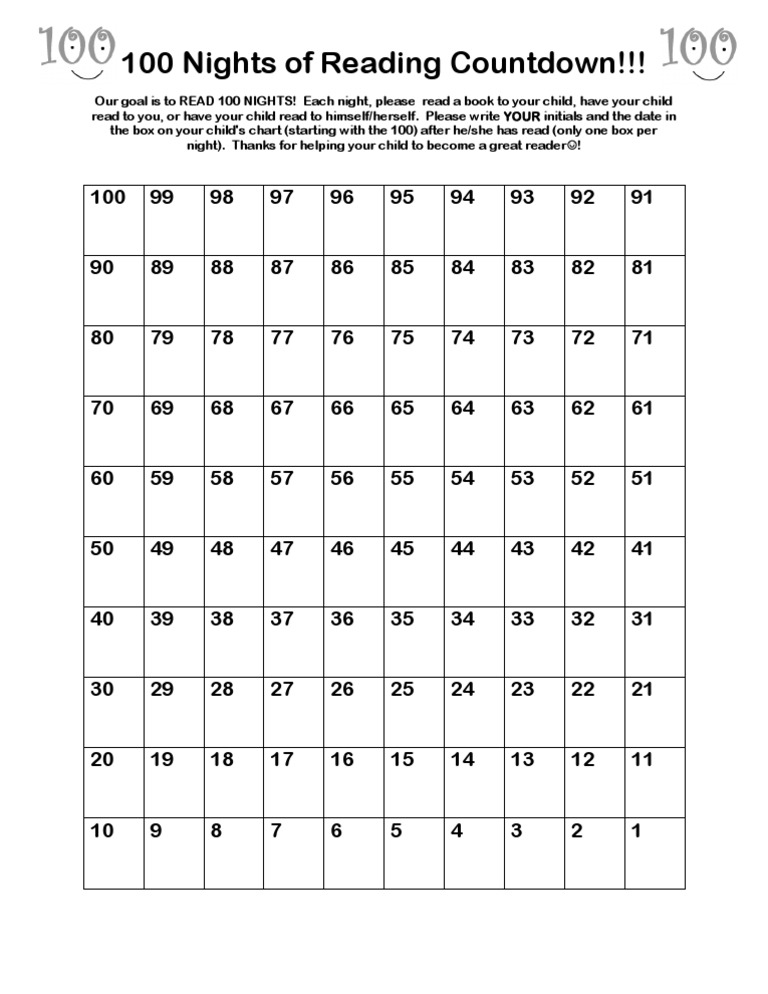 100 Nights of Reading | PDF