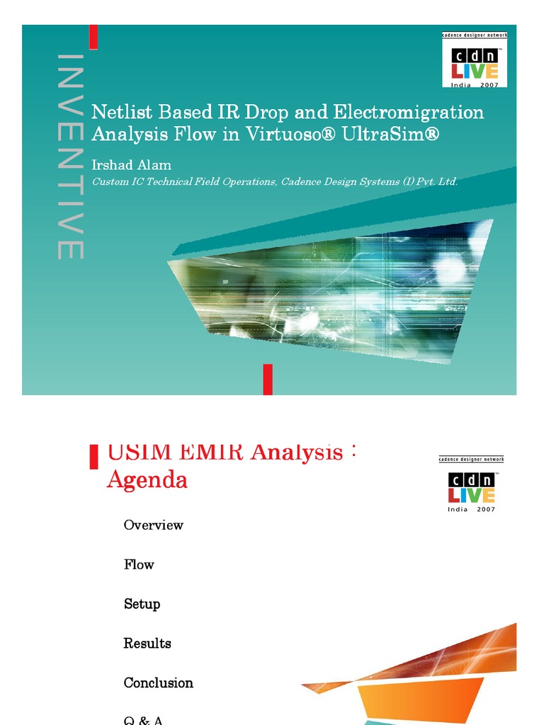 Ir Drop and Electro Migeration Desing Flow PDF | PDF | Computer Data | Electronics