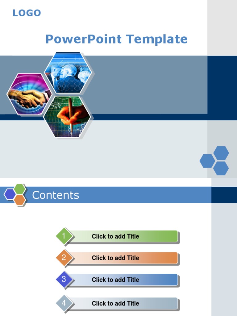PowerPoint Template BUSINESS | PDF