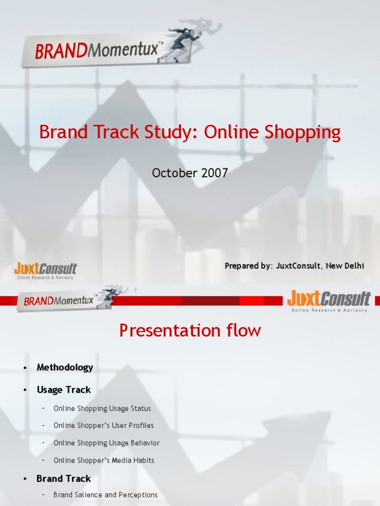 Brand Track Report - Online Shopping July-Sept 2007 | PDF | Online ...