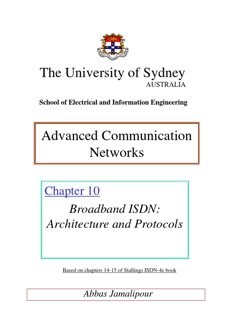BISDN | PDF | Asynchronous Transfer Mode | Broadband