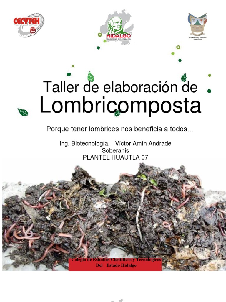 Curso Taller de Lombricomposta | Fertilizante | Residuos