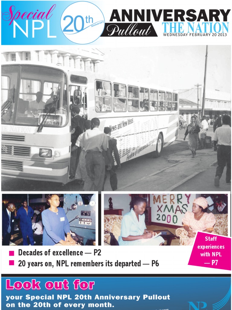 Celebrating 20 Years of NPL Excellence | PDF | Journalism | Newspapers