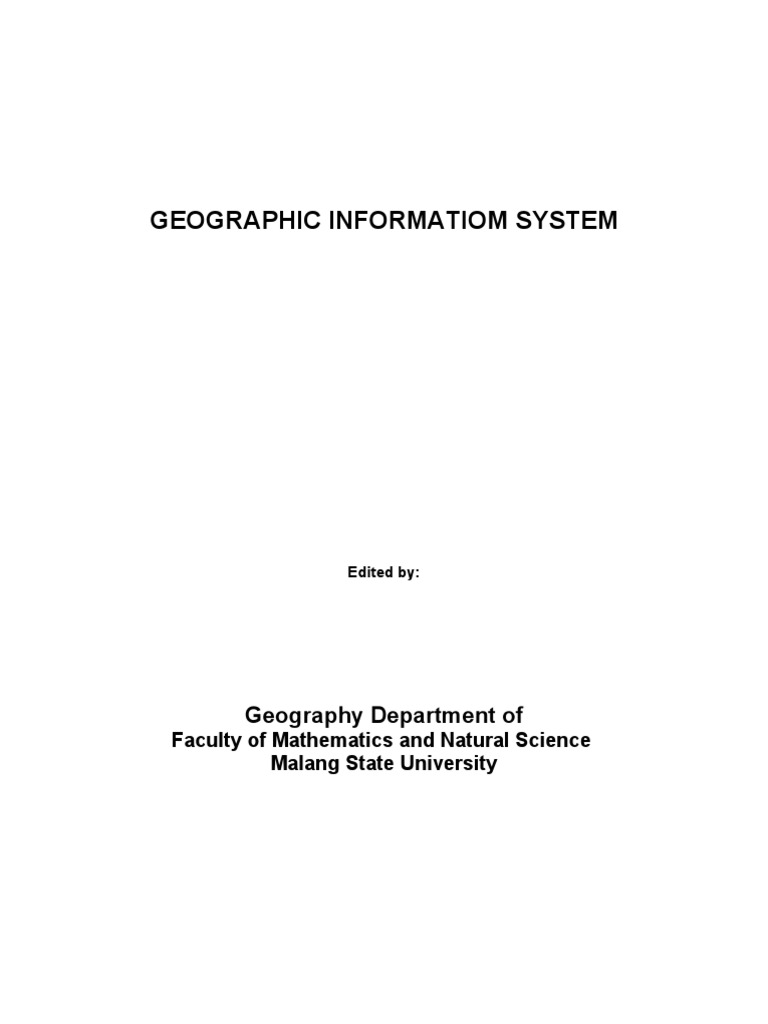 Introduction To GIS | PDF | Geographic Information System | Map