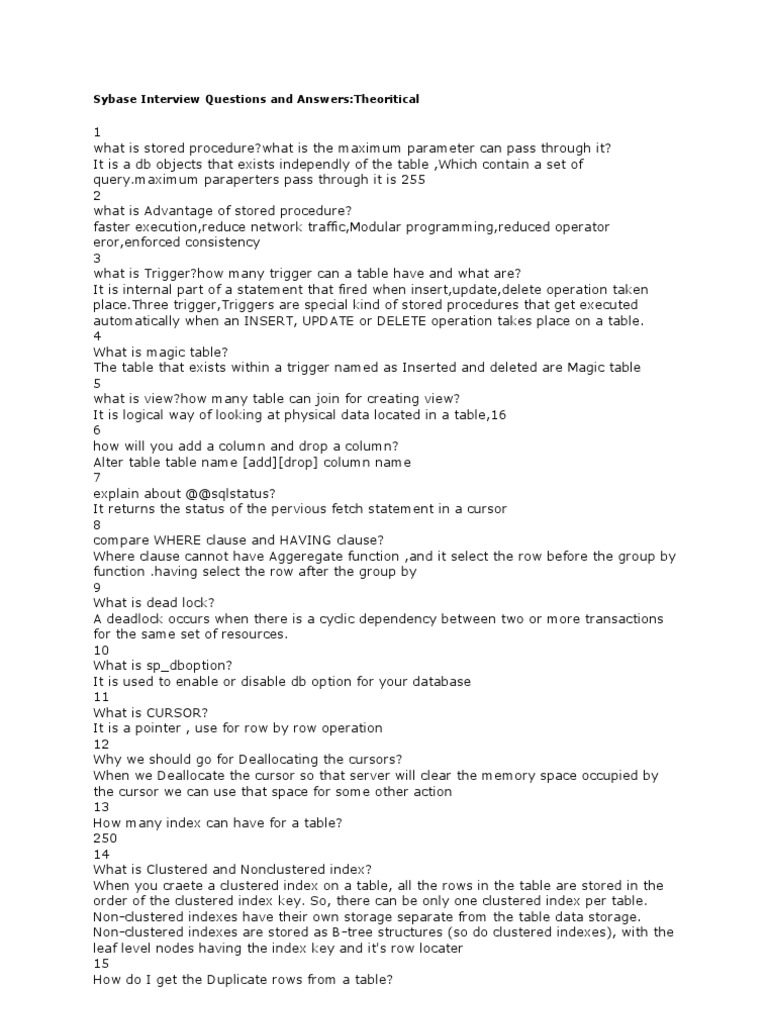 sybase-interview-questions-and-answers-pdf-database-index