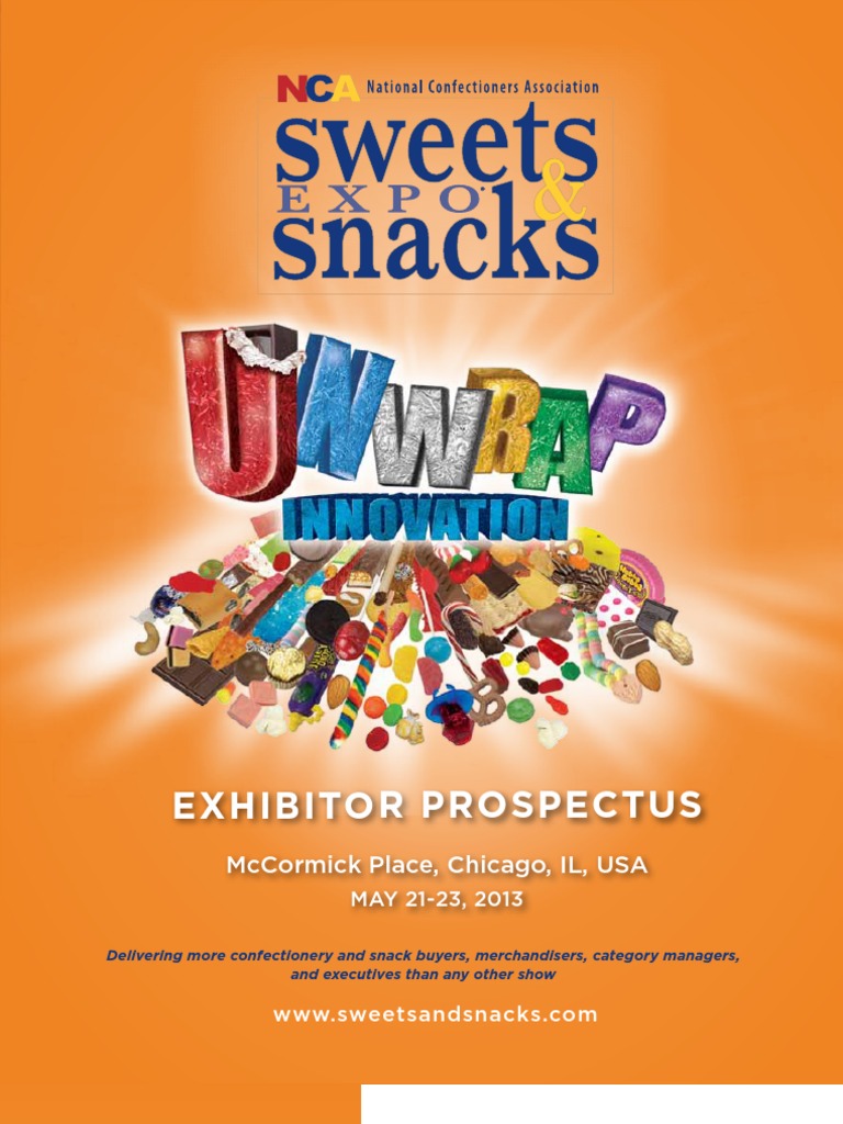 Sweets & Snacks Expo 2013 Overview | PDF | Confectionery | Candy