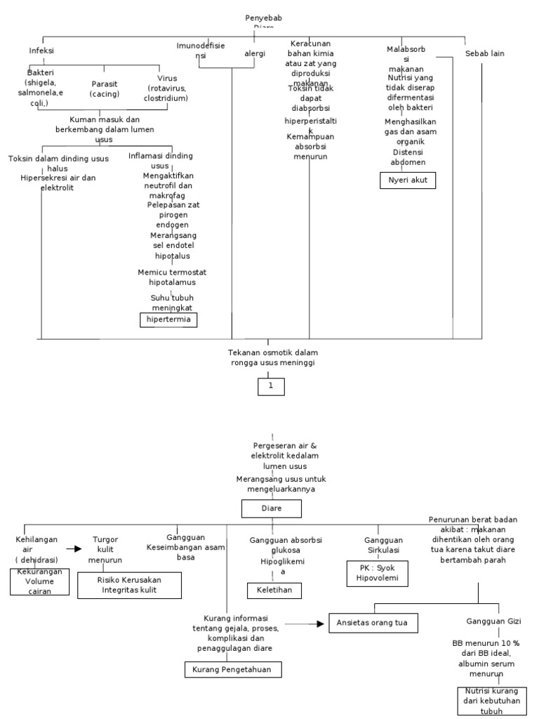 Pathways Gastroenteritis | PDF | Kesehatan Holistik