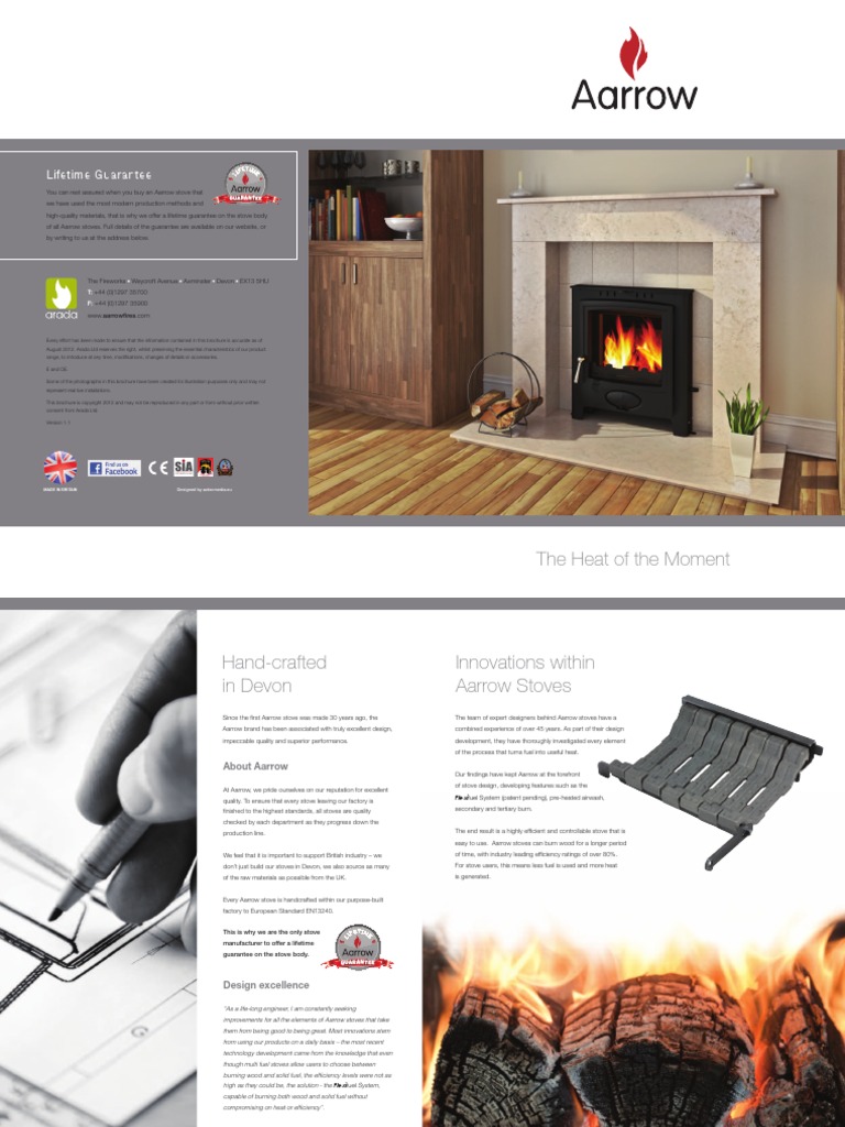 Aarrow Multi Fuel and Wood Burning Stoves | PDF | Stove | Fireplace
