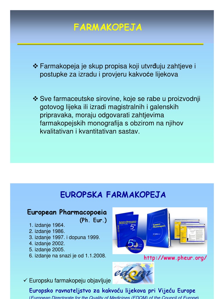 2 Farmakopeja | PDF