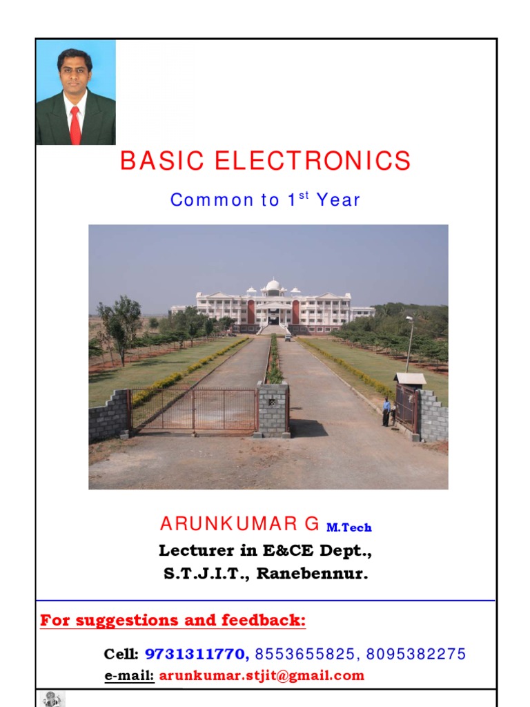 Basic Electronics | PDF