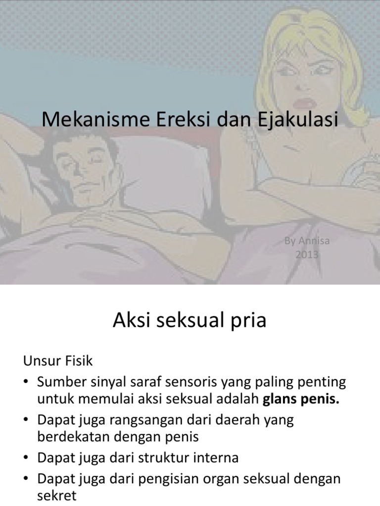 Mekanisme Ereksi Dan Ejakulasi | PDF