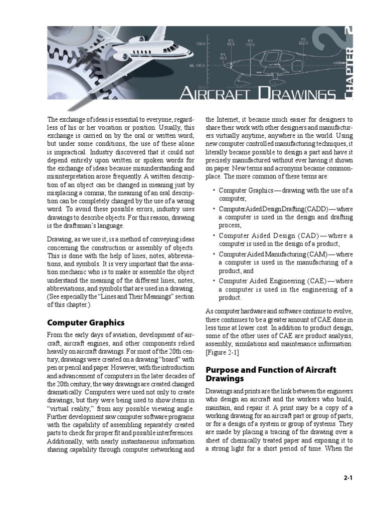 Understanding Aircraft Drawings | PDF