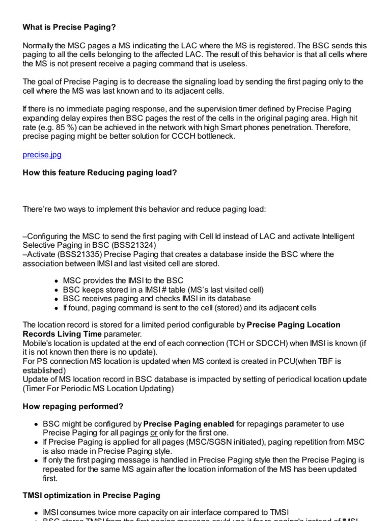 What Is Precise Paging? | PDF | Databases | Computer Engineering