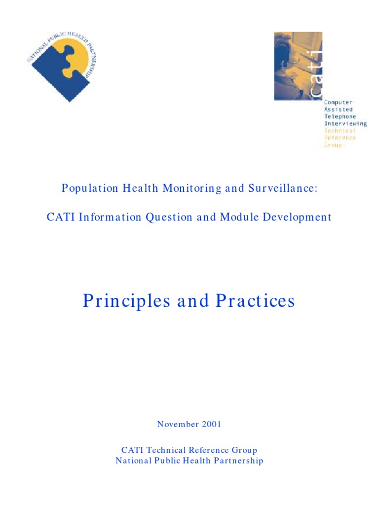 CATI Literature | PDF | Survey Methodology | Usability