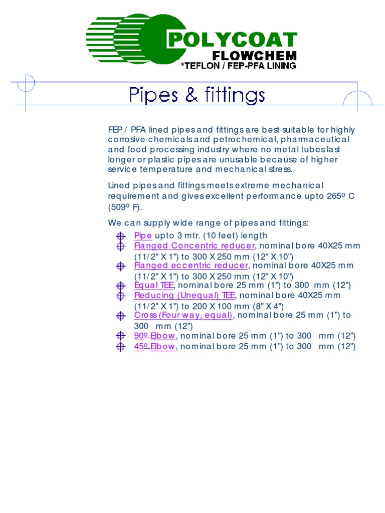 Pipe Fittings | PDF | Pipe (Fluid Conveyance) | Gas Technologies