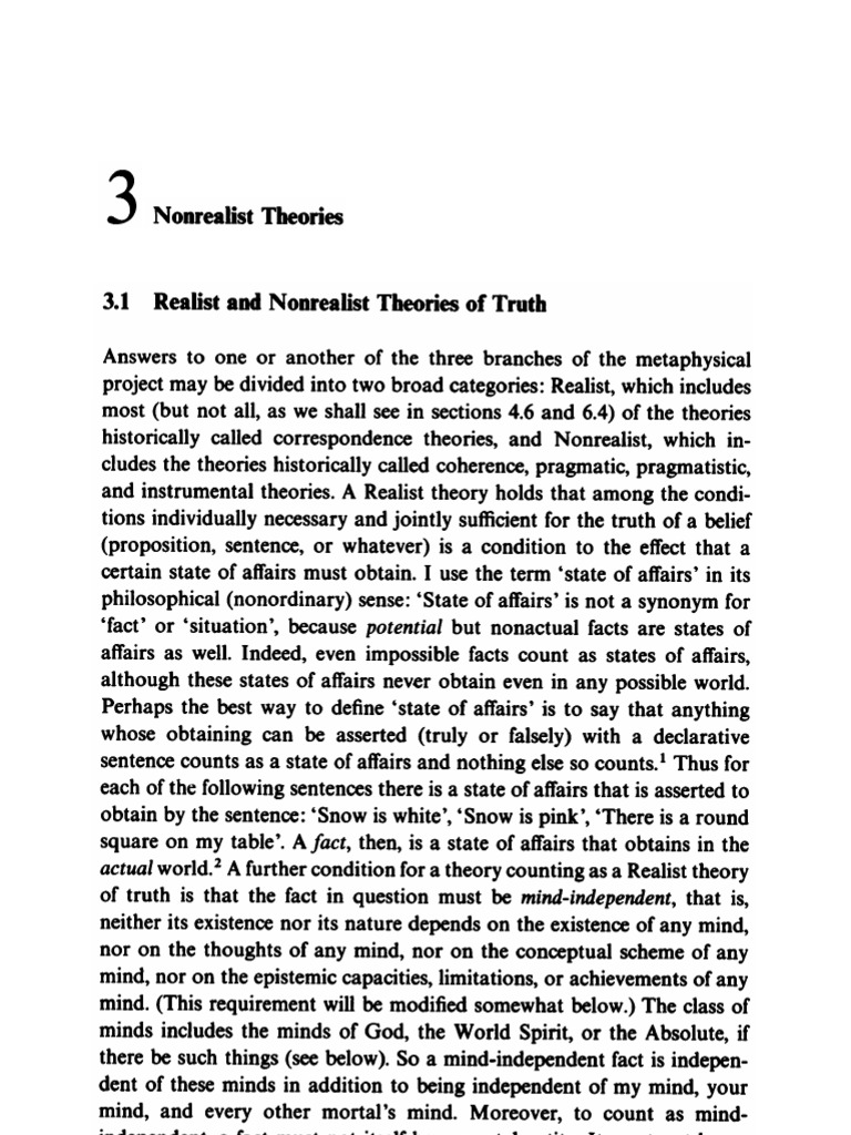 (Philosophy of Language) Richard L. Kirkham - Theories of Truth | PDF ...