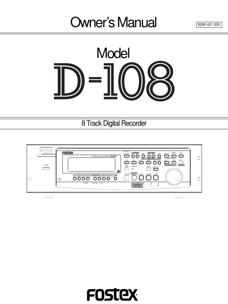 d108 Owners Manual | PDF | Disk Storage | Hard Disk Drive