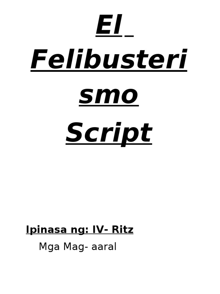 El Fili Script | PDF
