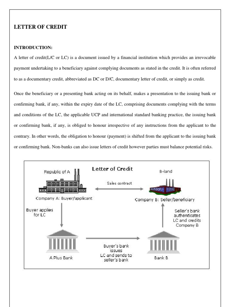 Letter of Credit | PDF | Business