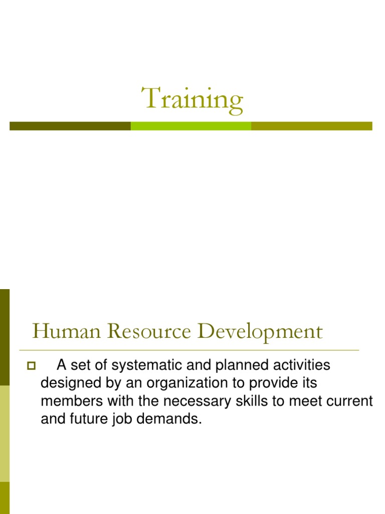 Final Training | PDF | Educational Technology | Needs Assessment
