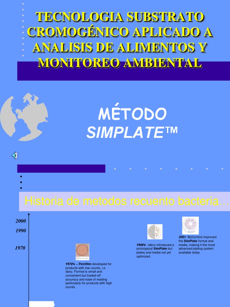 SIMPLATE en Espanol Con Sonido | PDF | Procariota | Patologia clinica