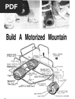 Electric Scooter Plans | PDF | Pipe (Fluid Conveyance) | Electric Motor