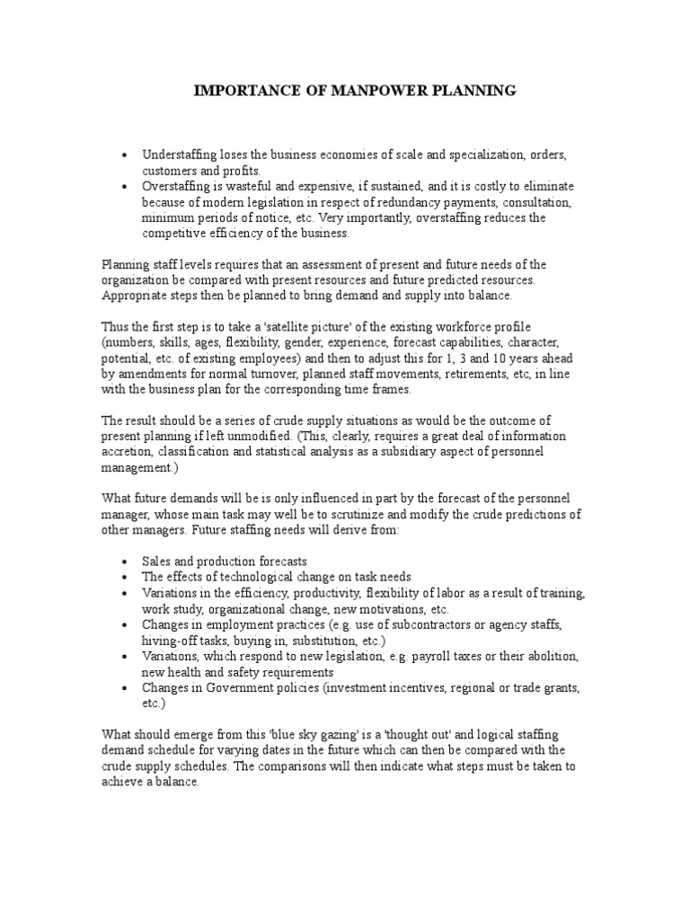 importance-of-manpower-planning-human-resources-employment