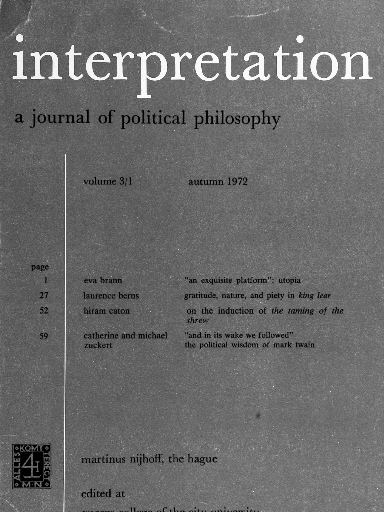 Utopia: Political Poetry and Critique | PDF | Utopia | Plato