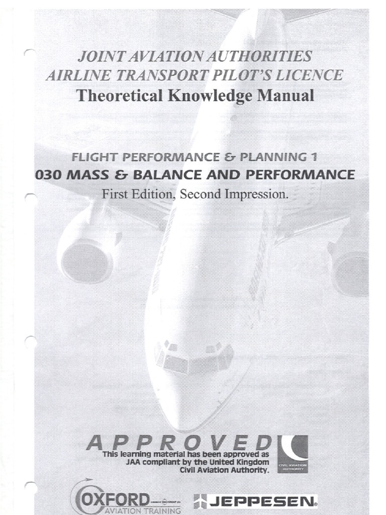 JAA ATPL Book 06 Oxford Aviation Jeppesen Mass Amp Balance and Planning1 | PDF