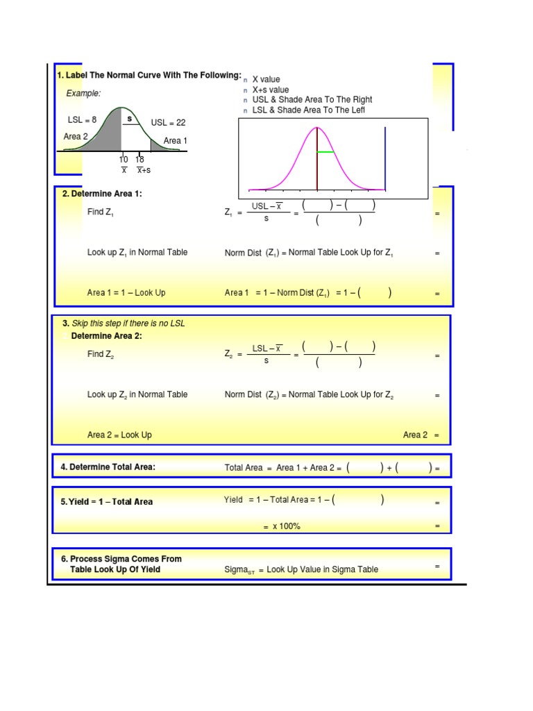 Sigma Calculator | Download Free PDF | Standard Deviation | Six Sigma