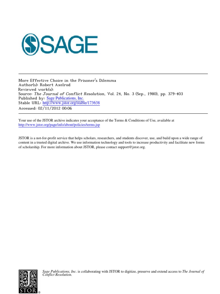 Sage Publications, Inc | PDF | Games & Activities