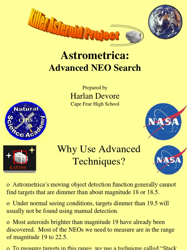 Astrometrica - Advanced Techniques | PDF | Astrometry | Apparent Magnitude