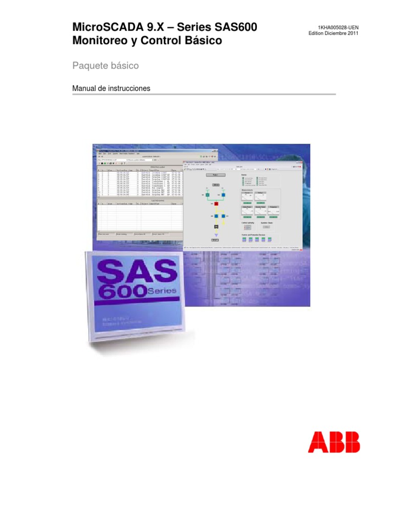 Manual de Operacion Del Software MicroSCADA 9.3 | PDF | Point and Click ...