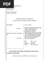 Sample Exhibit List For California | PDF | Pro Se Legal Representation ...