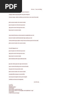 I.O.U. (English Translation) - NCT U Genius Lyrics | PDF | Song Structure