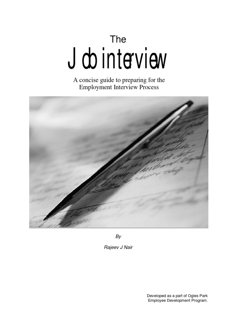 Essential Interview Preparation Guide | PDF | Résumé | Interview