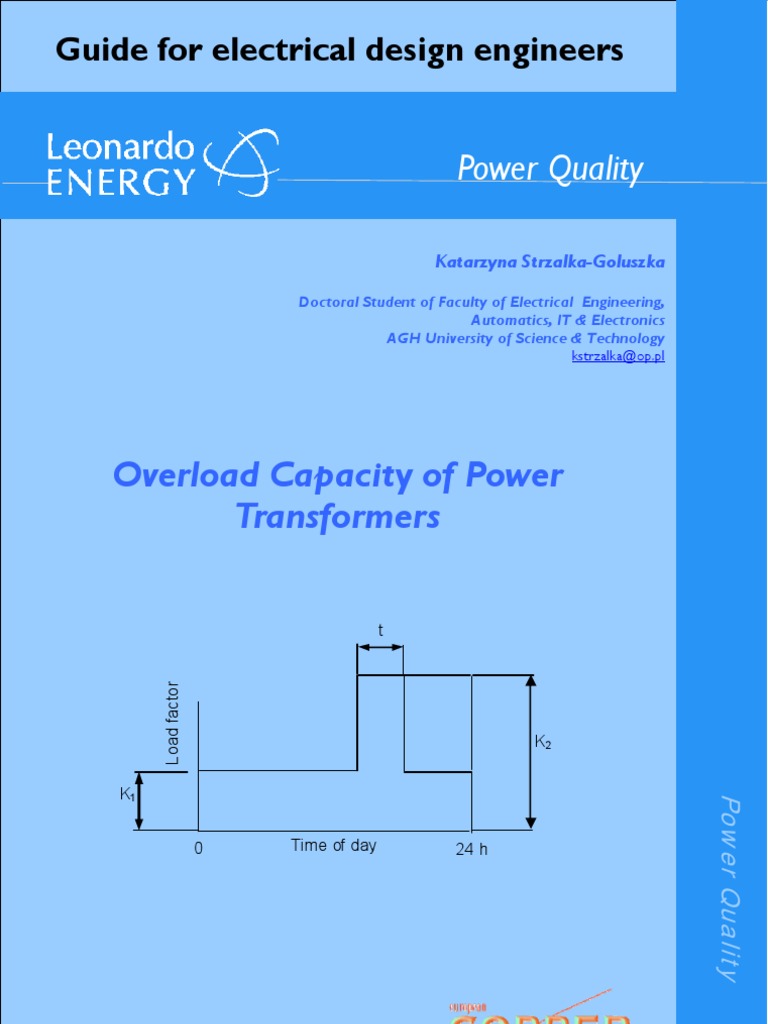 Power Quality: Transformer Overload Capacity | PDF | Transformer ...
