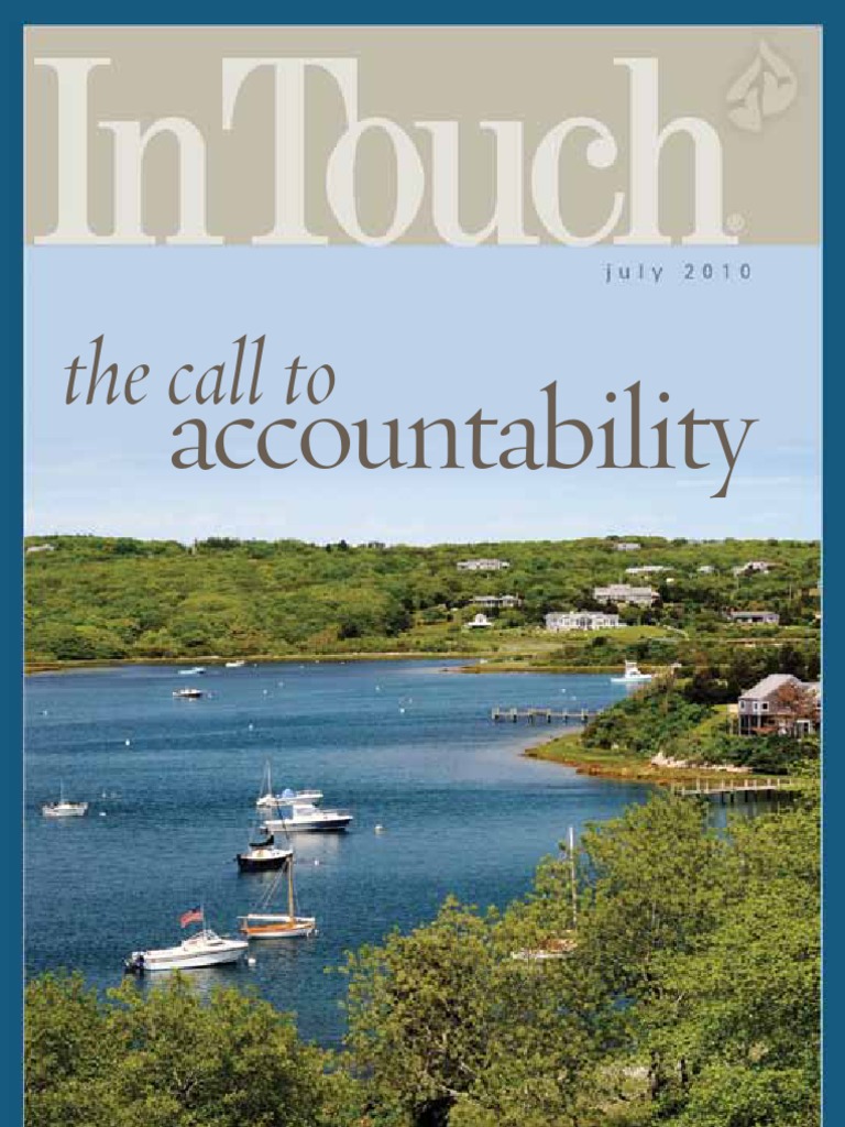 Charles Stanley - The Call To Accountability! | PDF