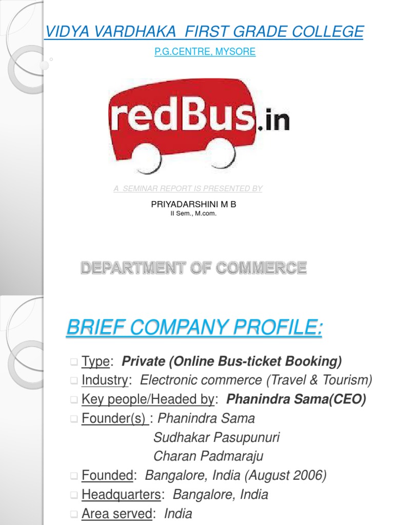 Redbus in PDF | PDF | Bus | Innovation