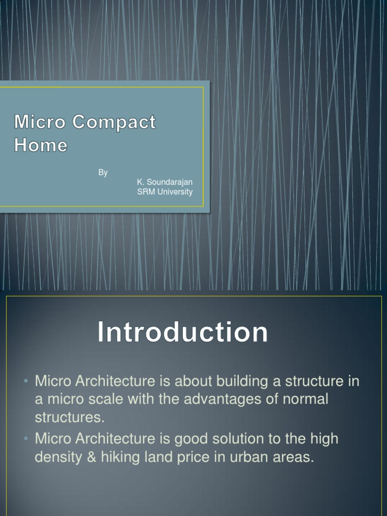 Micro Compact Home | PDF | Hvac | Wind Turbine