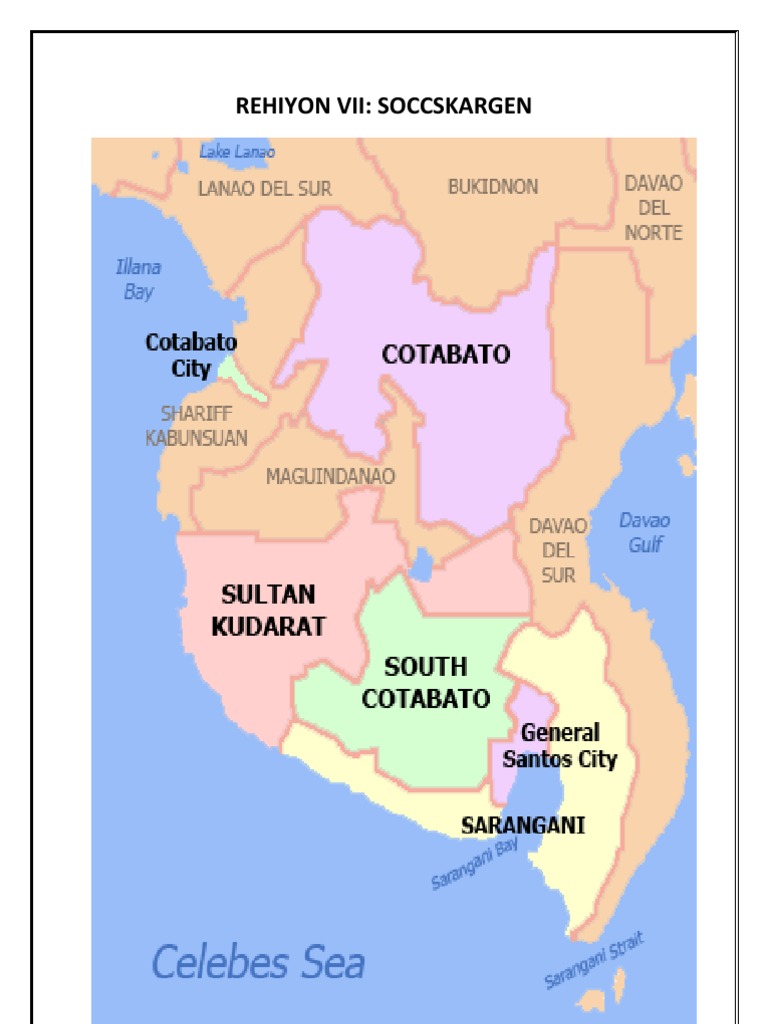 Panitikan Sa Rehiyong XII - Pilipinas | PDF