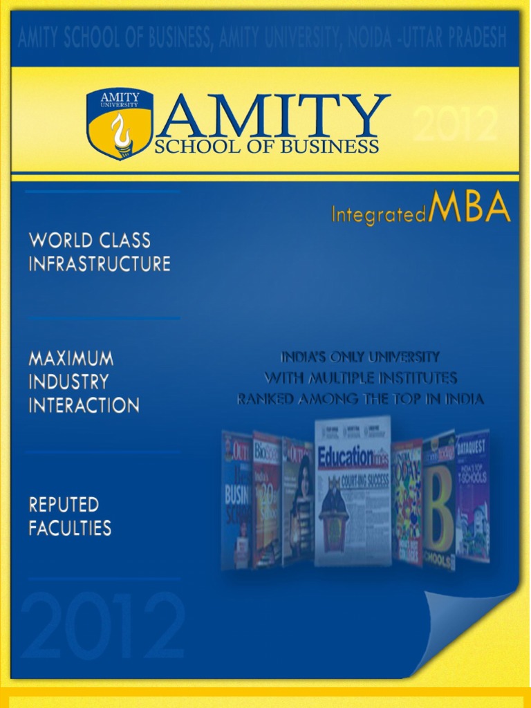 Integrated MBA Placement Brochure | Master Of Business Administration ...