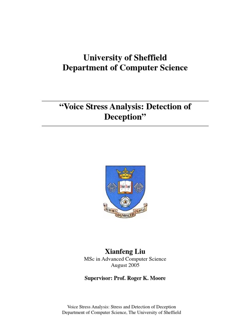 VOice Stress Analysis | PDF | Matlab | Bayesian Inference