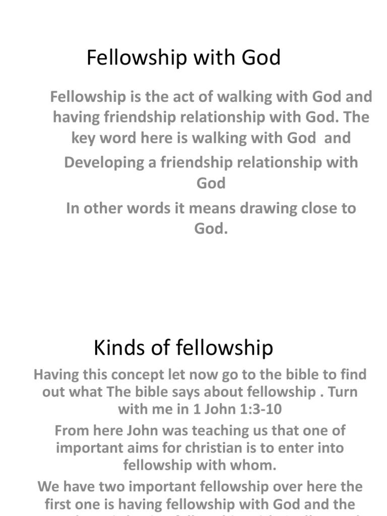 Bible Studies-Fellowship | PDF | God | Sin