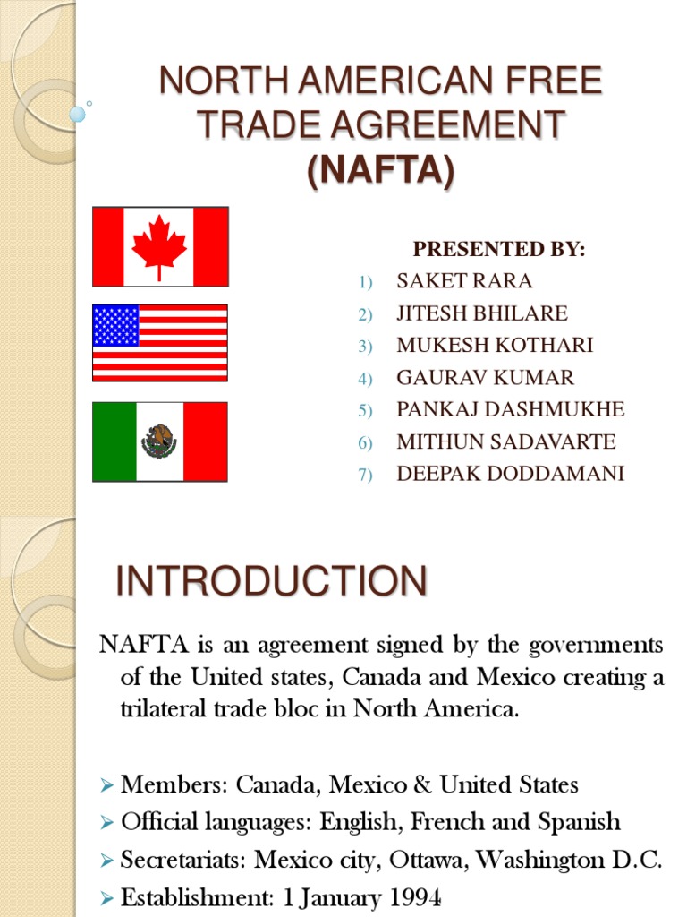 Nafta | PDF | North American Free Trade Agreement | The United States
