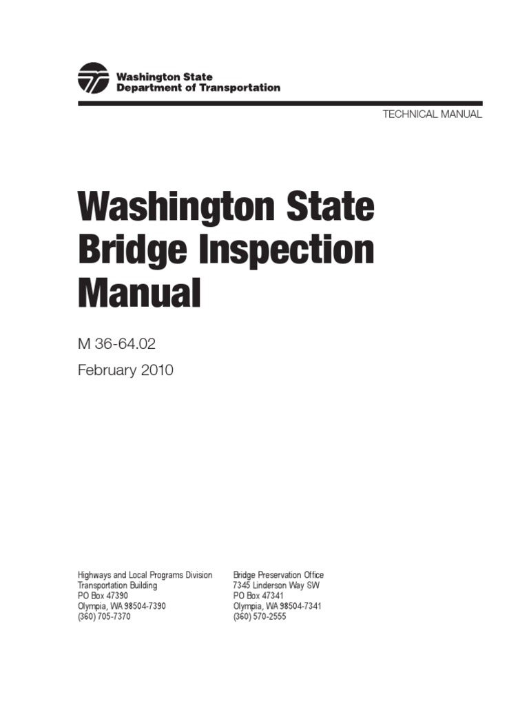 Bridge Inspection | PDF | Bridge | Databases